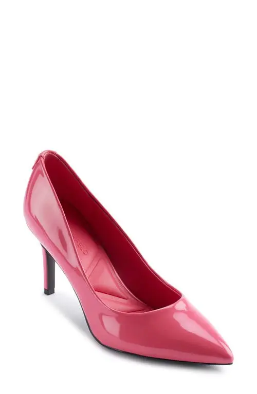 Karl Lagerfeld Paris Royale Pointed Toe Pump - Teaberry