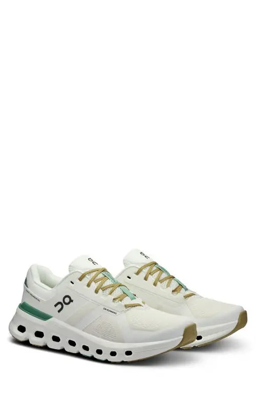 On Cloudrunner 2 Running Shoe - White/ Green