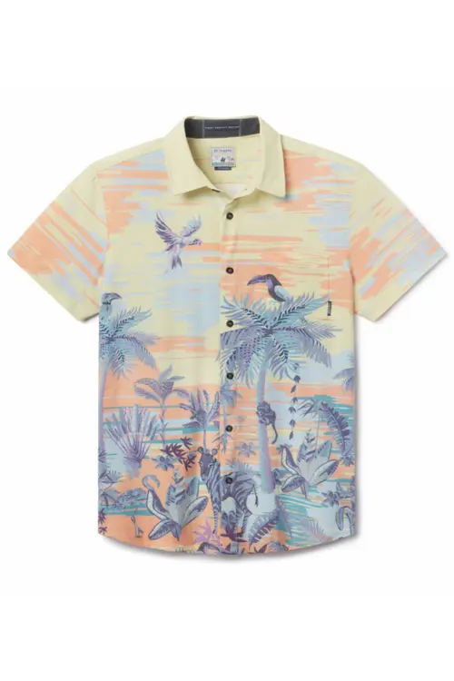 BAJA LLAMA Time Before Landvagabond Button Up