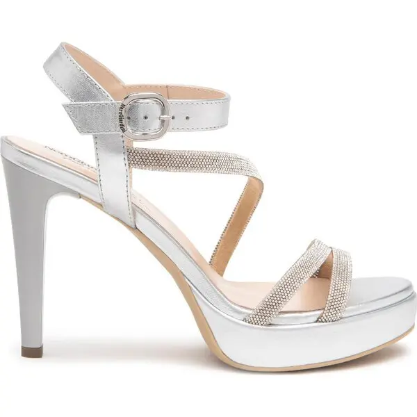 NEROGIARDINI Jeweled Platform Sandals