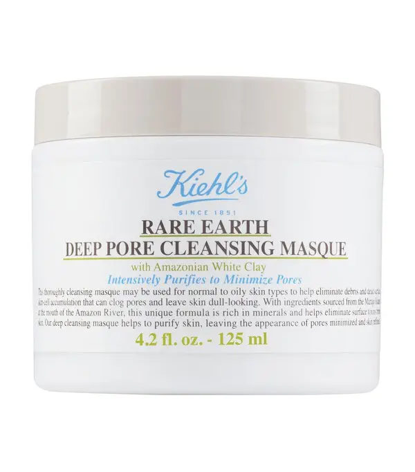 KIEHL'S SINCE 1851 Rare Earth Deep Pore Cleansing Mask – Clay Face Mask - One-color