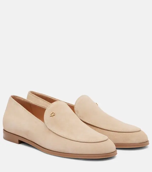 GIANVITO ROSSI Suede Loafers