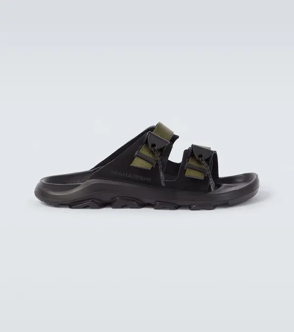 BIRKENSTOCK Arizona Leather Sandals - Green
