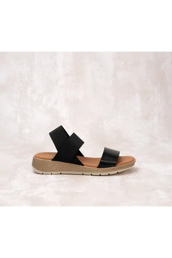MENINA STEP Ruth Sandal - Black