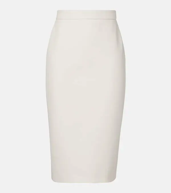 Max Mara Flash Pencil Skirt - White