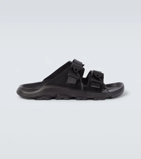 BIRKENSTOCK Arizona Leather Sandals - Black