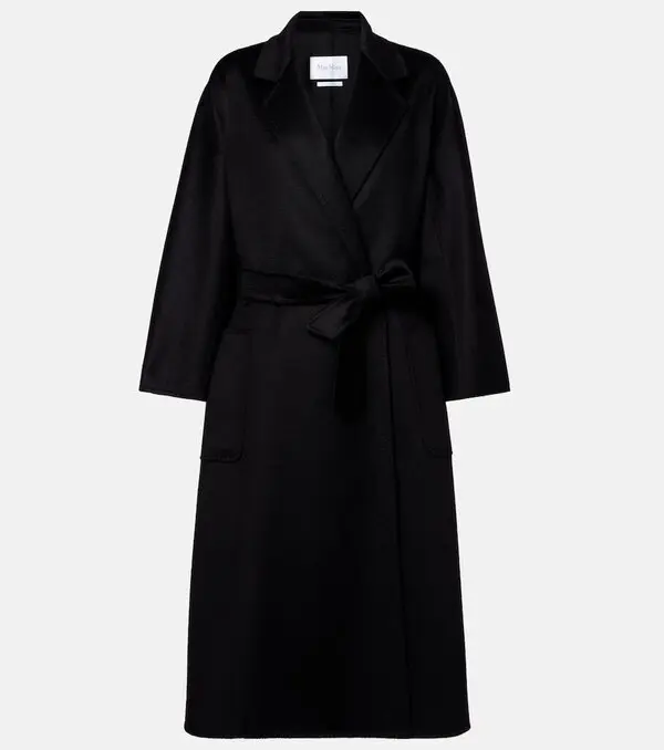 Max Mara Ludmilla Cashmere Coat - Black