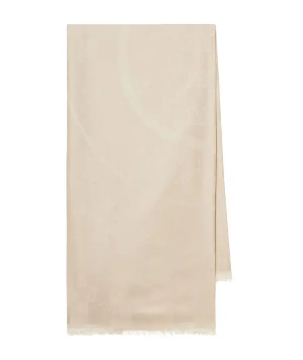 Max Mara Silk And Wool Scarf