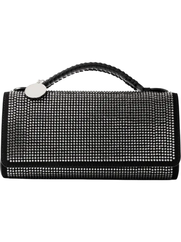 Stella McCartney Falabella Crystal-embellished Clutch