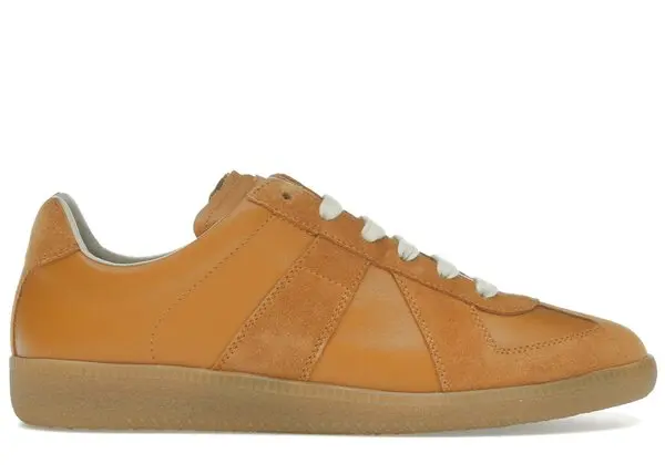 MAISON MARGIELA Replicain Low-top Sneakers - Light Brown/gum