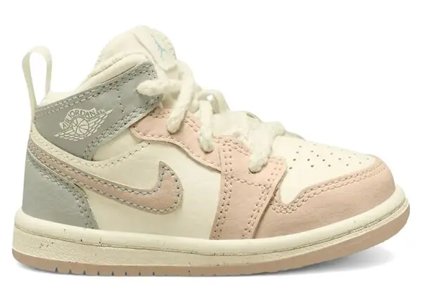 JORDAN 1 Mid Se Sneakers - Sail/sea Glass/glacier Blue