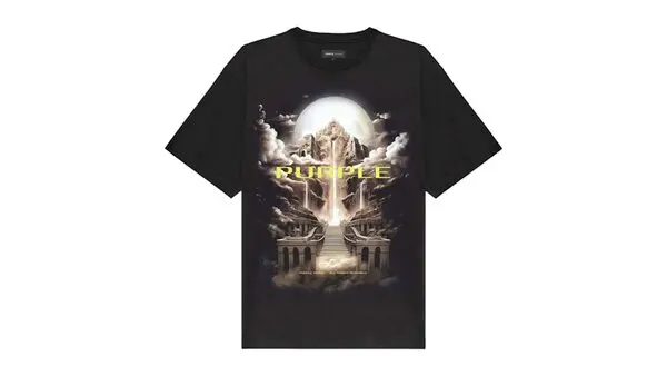 PURPLE BRAND Clean Jersey Short Sleeve Tee Shirt