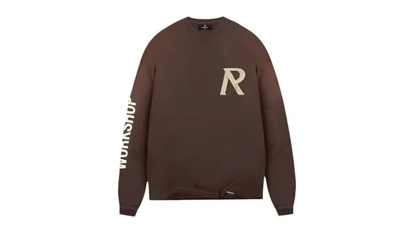 REPRESENT Masking Tape Initial Long Sleeve Tee Shirt
