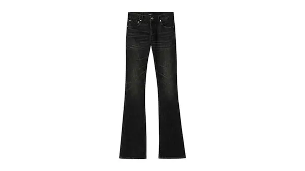 PURPLE BRAND Super Stack Flare Raw Jean