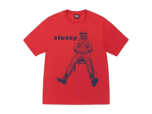 StÜssy Astronaut Tee Shirt - Cayenne