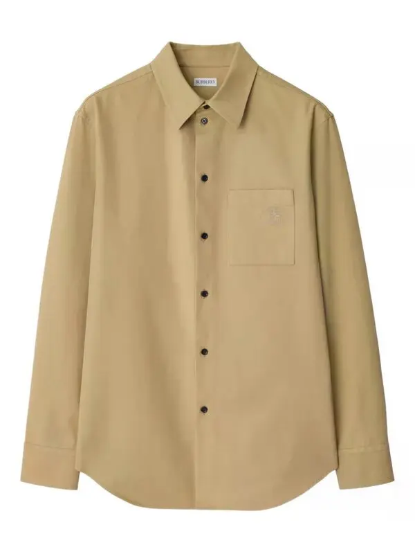 Burberry Cotton Jacket - Neutrals