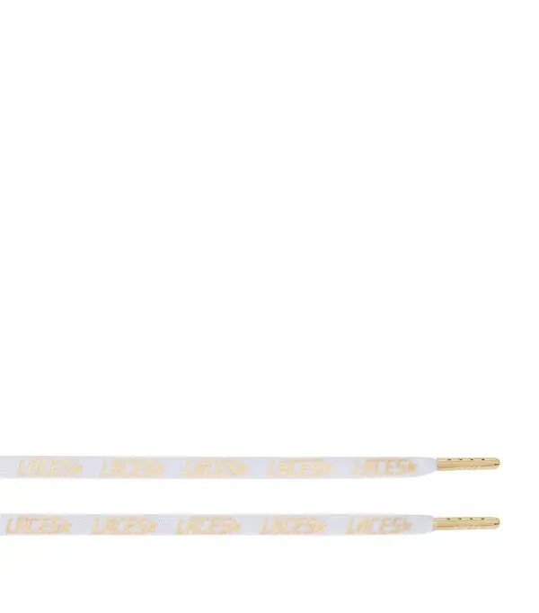Golden Goose Laces - White