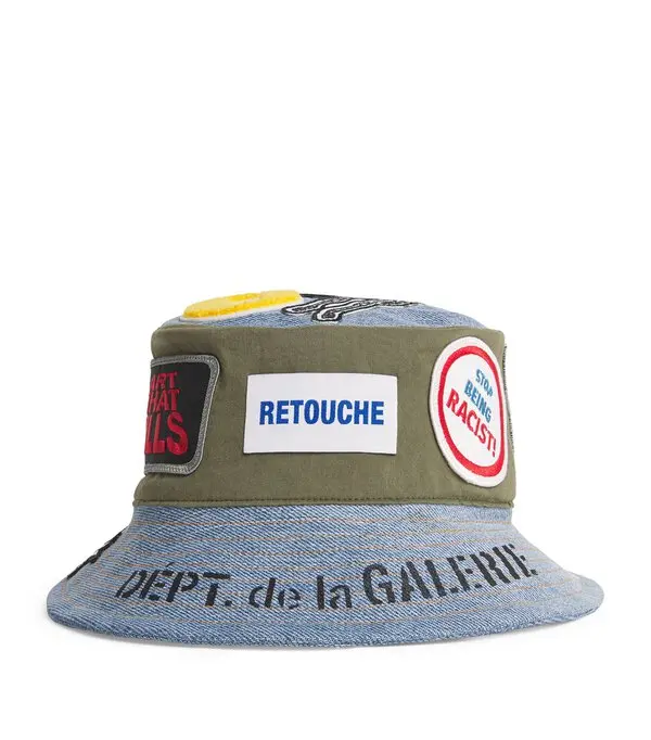 GALLERY DEPT. Cotton Applique Bucket Hat