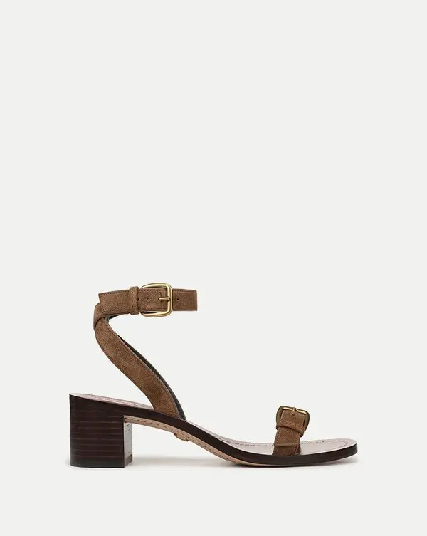 Veronica Beard Elia Buckle Sandal - Hazelwood