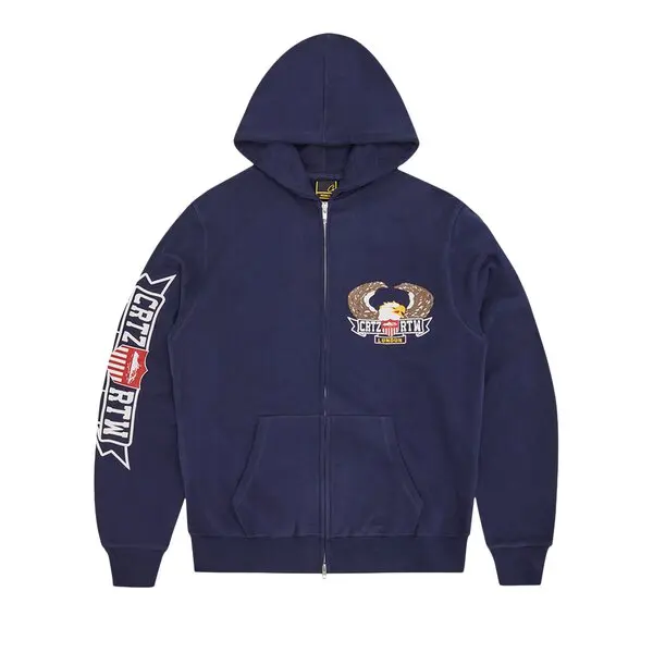 CORTEIZ Dipset Zip-up Hoodie - Blue
