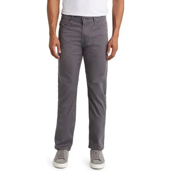 Ag Everett Commuter Performance Slim Straight Pants - Folkestone Grey