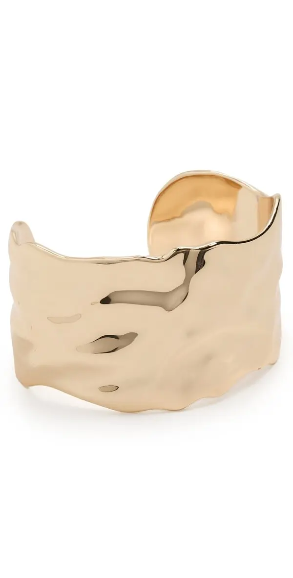 Ettika Thick Sculpted Cuff - Gold