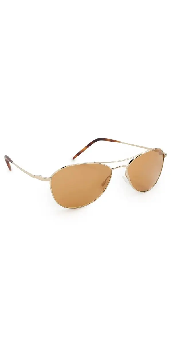 Oliver Spencer Aero Ii Sunglasses - Gold