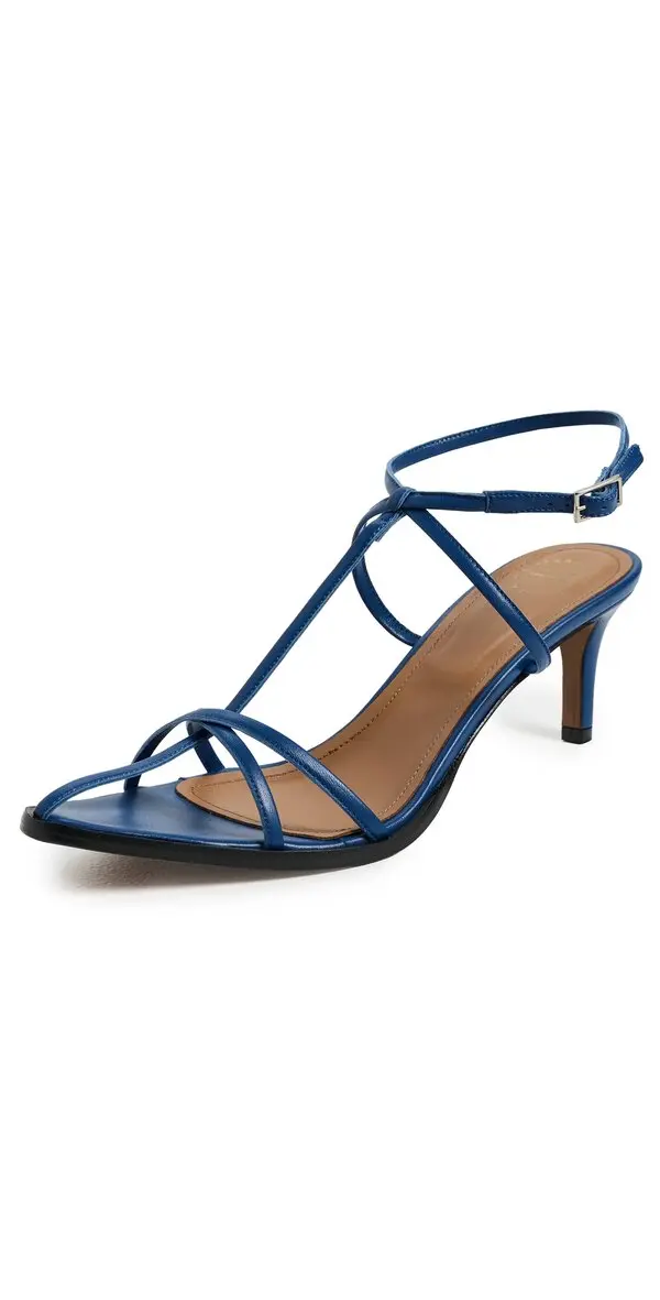 ATP ATELIER Torno Heeled Sandals - Oltremare