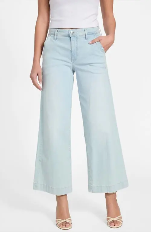 Guess Zoya Cropped Wide Leg Jeans