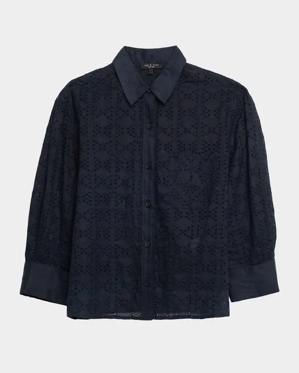 Rag & Bone Lucia Embroidered Shirt