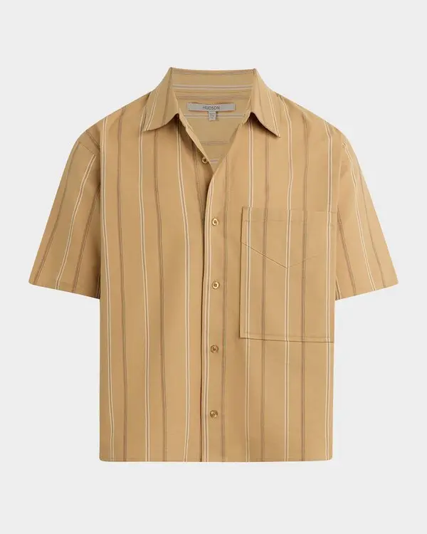 Hudson Jeans Rex Striped Button-down Shirt