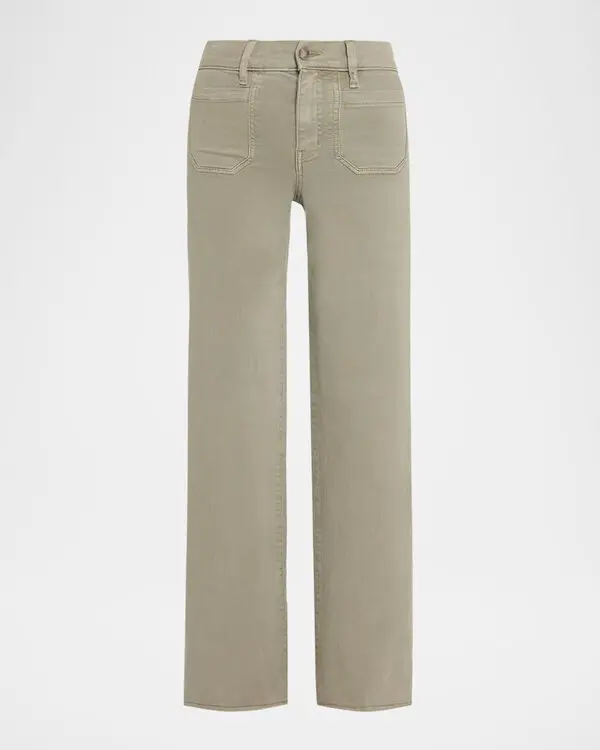 FRAME Le Slim Palazzo Modernist Pocket Jeans