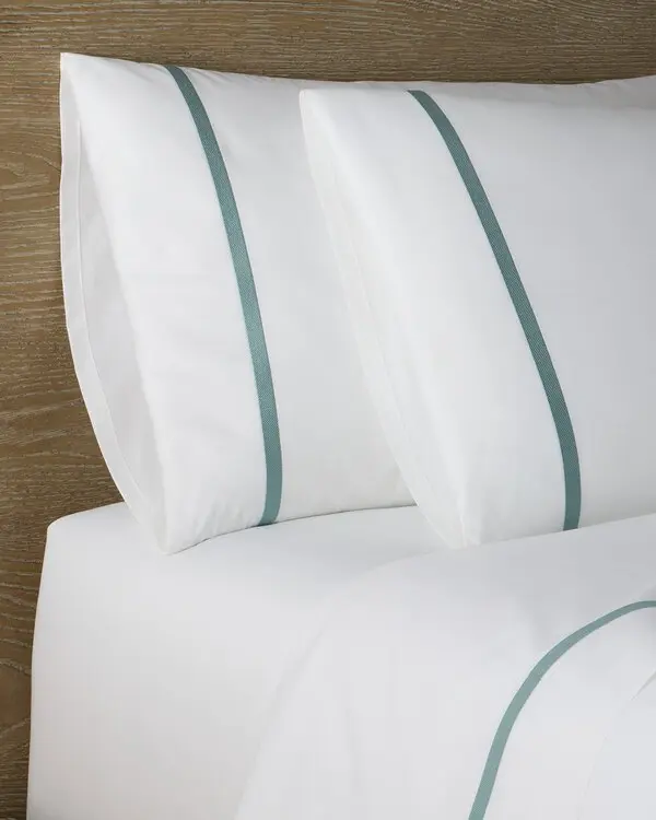 HAREMLIQUE ISTANBUL Ionia Standard Pillowcases, Set Of 2 - Celadon