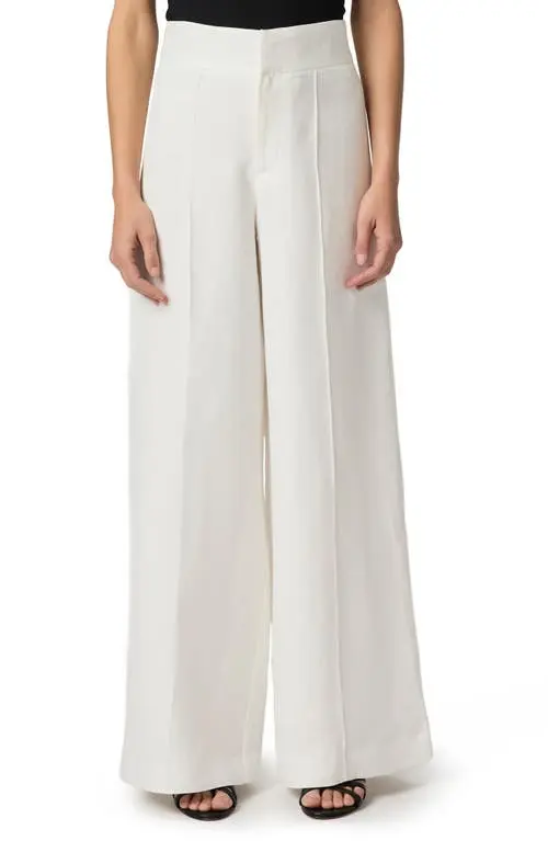 Paige Greyson Wide-leg Linen-blend Pants