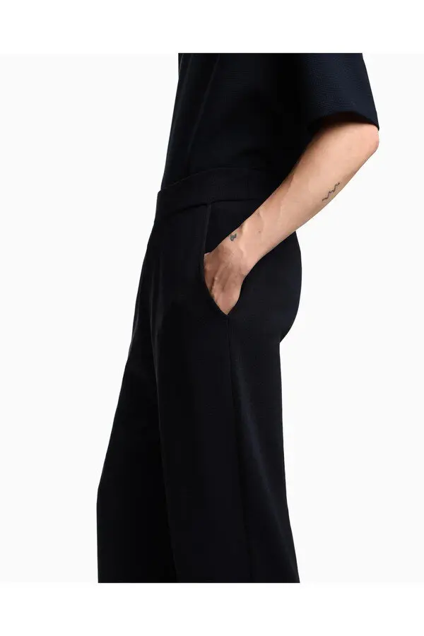 Emporio Armani Icon Knitted Trousers