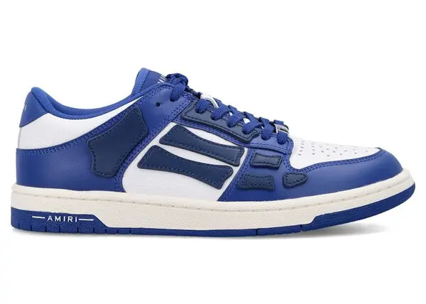 Amiri Skel Top Low Sneakers - Blue/white