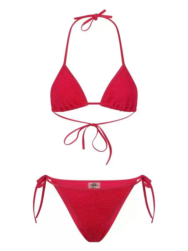 Hunza G Jean Bikini Set - Red