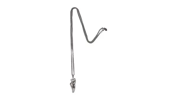 BAPE Shark Sta Pendant Necklace - Silver
