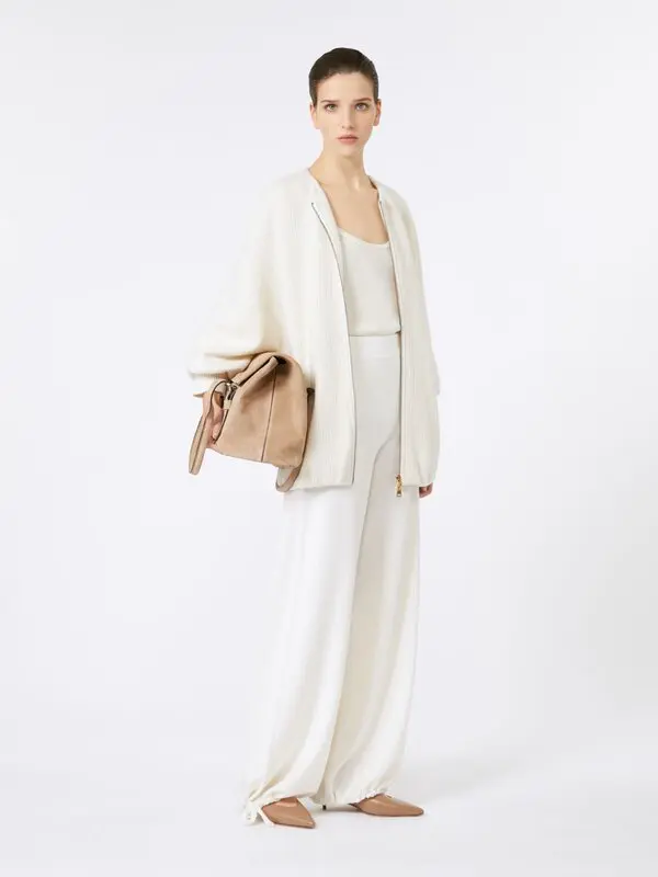 Max Mara Wool And Cashmere Knit Jacket