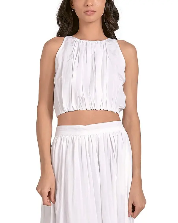 Elan Elastic Halter Top