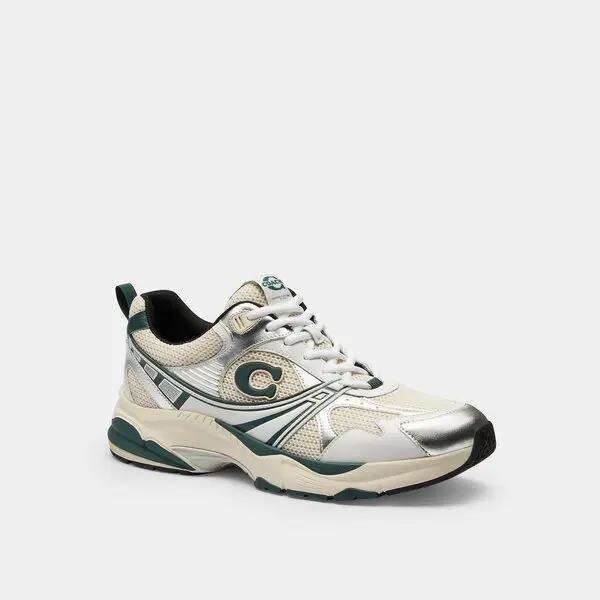 Coach Mesh Sneaker - Dark Teal Multi