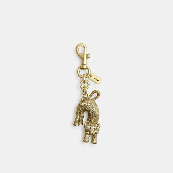Coach Cat Bag Charm