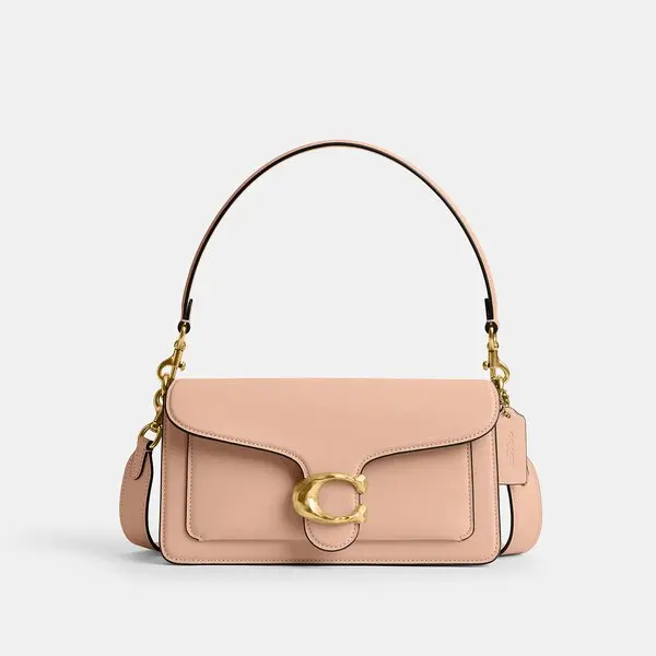 Coach Tabby Shoulder Bag 26 - Brass/cream