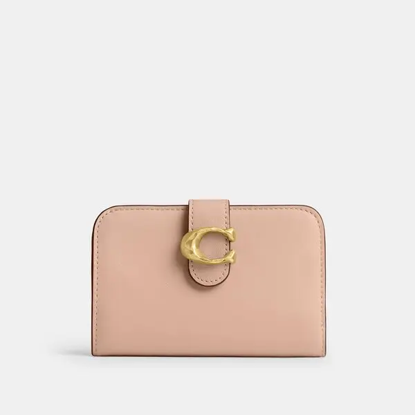 Coach Tabby Wallet - Brass/cream