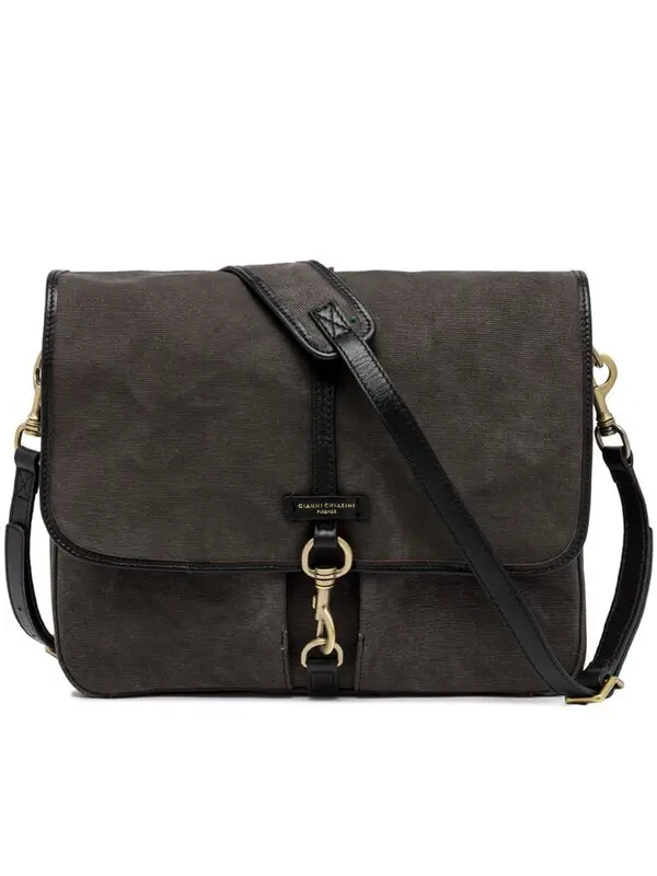 GIANNI CHIARINI Berlin Canvas Tote Bag - Grey