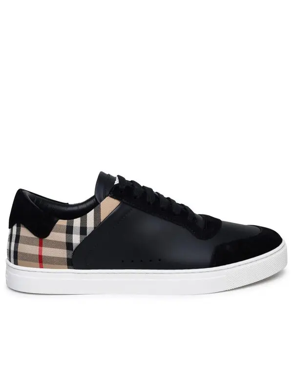 Burberry Stevie Leather Sneakers