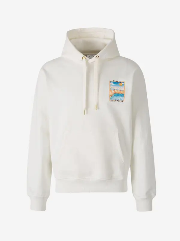 Casablanca Cotton Sweatshirt With Graphic Print