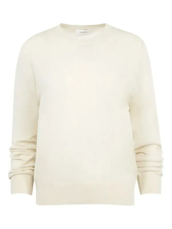 Wardrobe.NYC Fine Knit Sweater - Beige