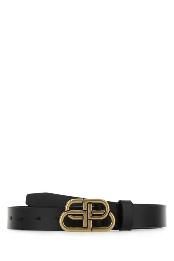 Balenciaga Bb Leather Belt