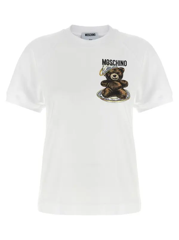 Moschino Printed Organic Cotton T-shirt